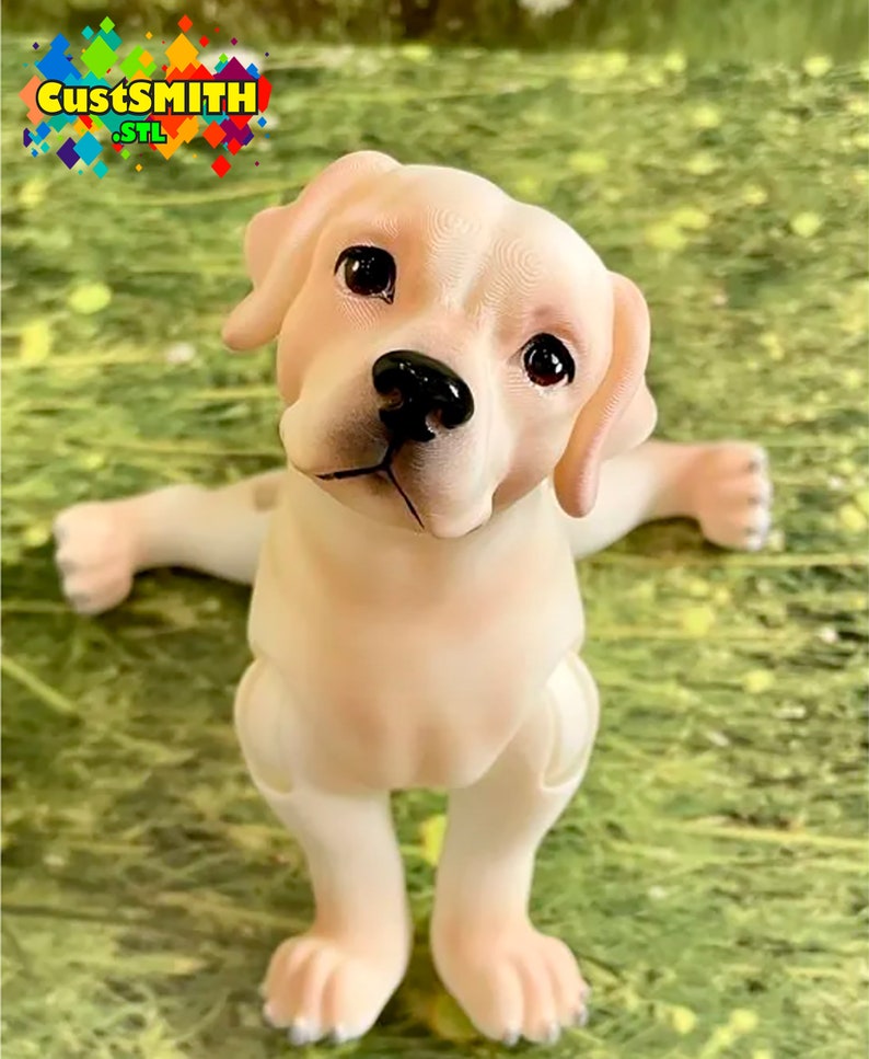 Labrador Dog Stl File for 3D Printing - Etsy