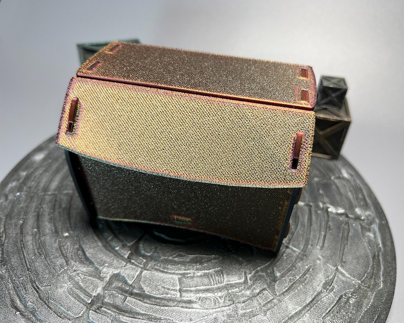 3D Printable Decorative Box STL File - Etsy