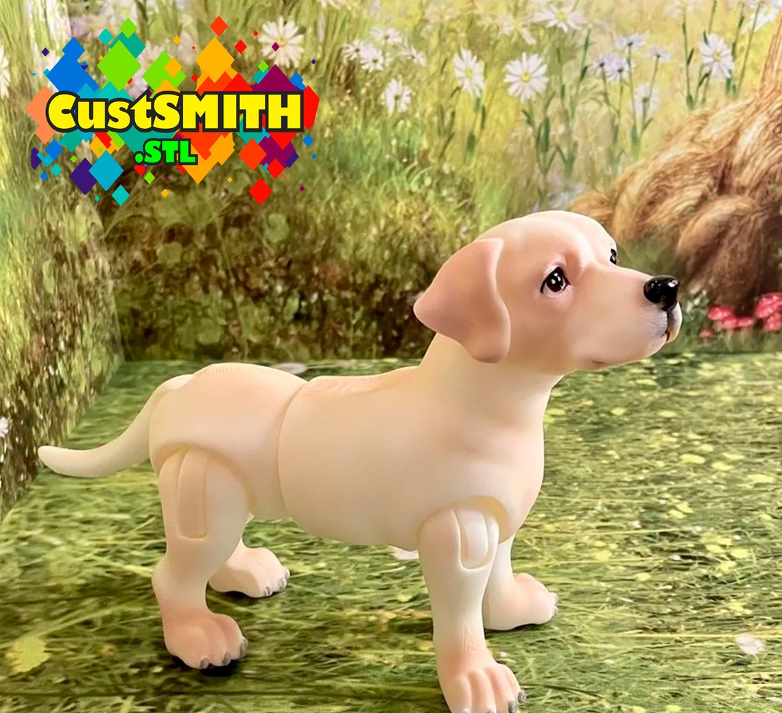 Labrador Dog Stl File for 3D Printing - Etsy