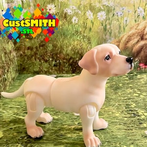 Labrador Dog Stl File for 3D Printing - Etsy