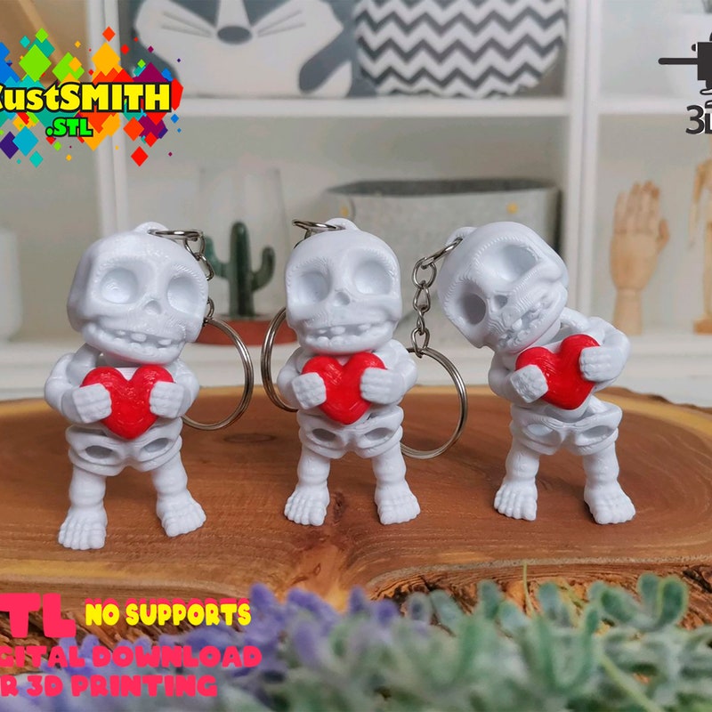 Tiny Skeleton - Etsy