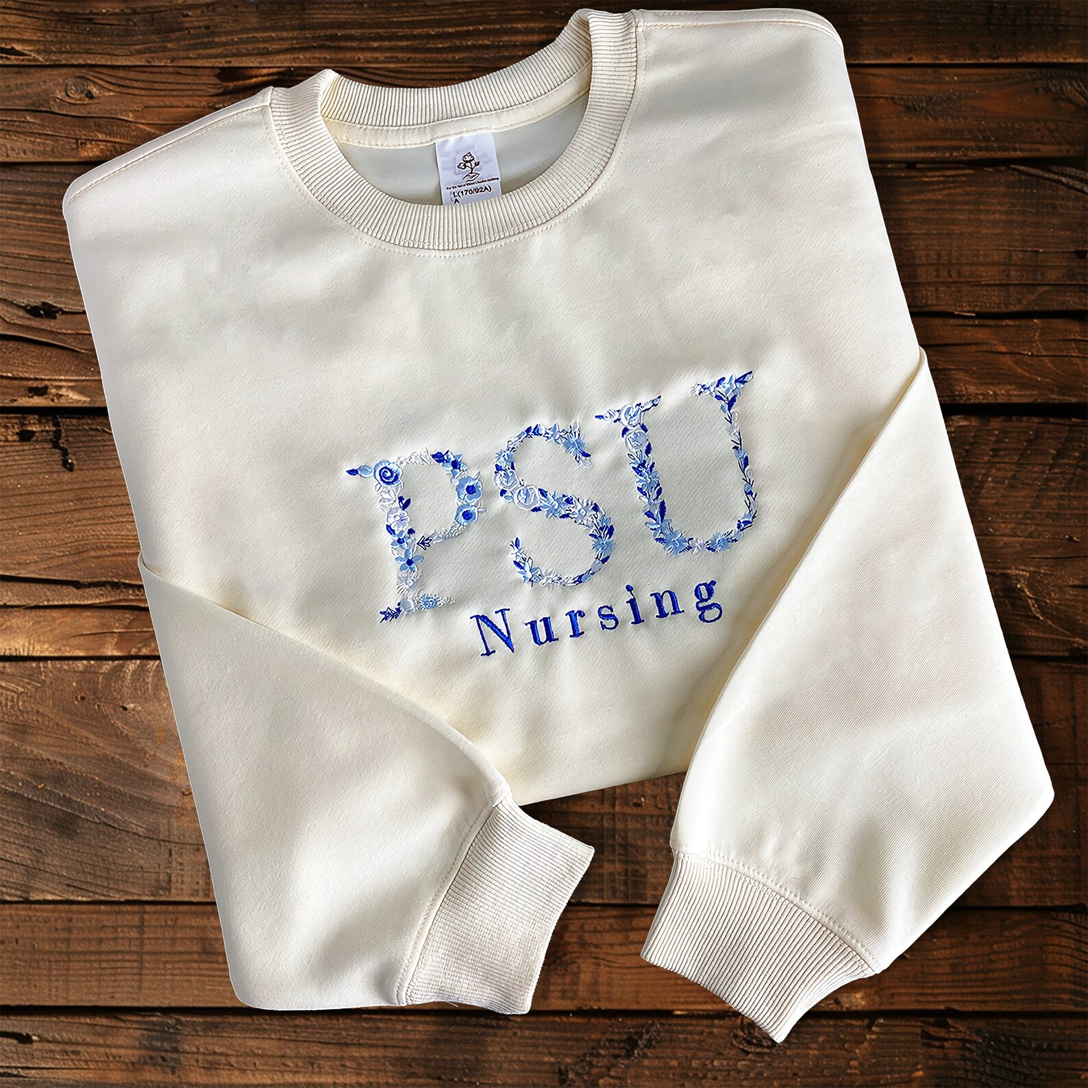 Custom School Uniform ，embroidered Hoodies ，floral Alphabet， Custom ...