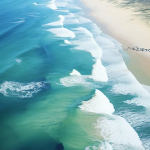Song of the Coast,azure Seascape, Instant Download, 4K Resolution, 9:16 ...