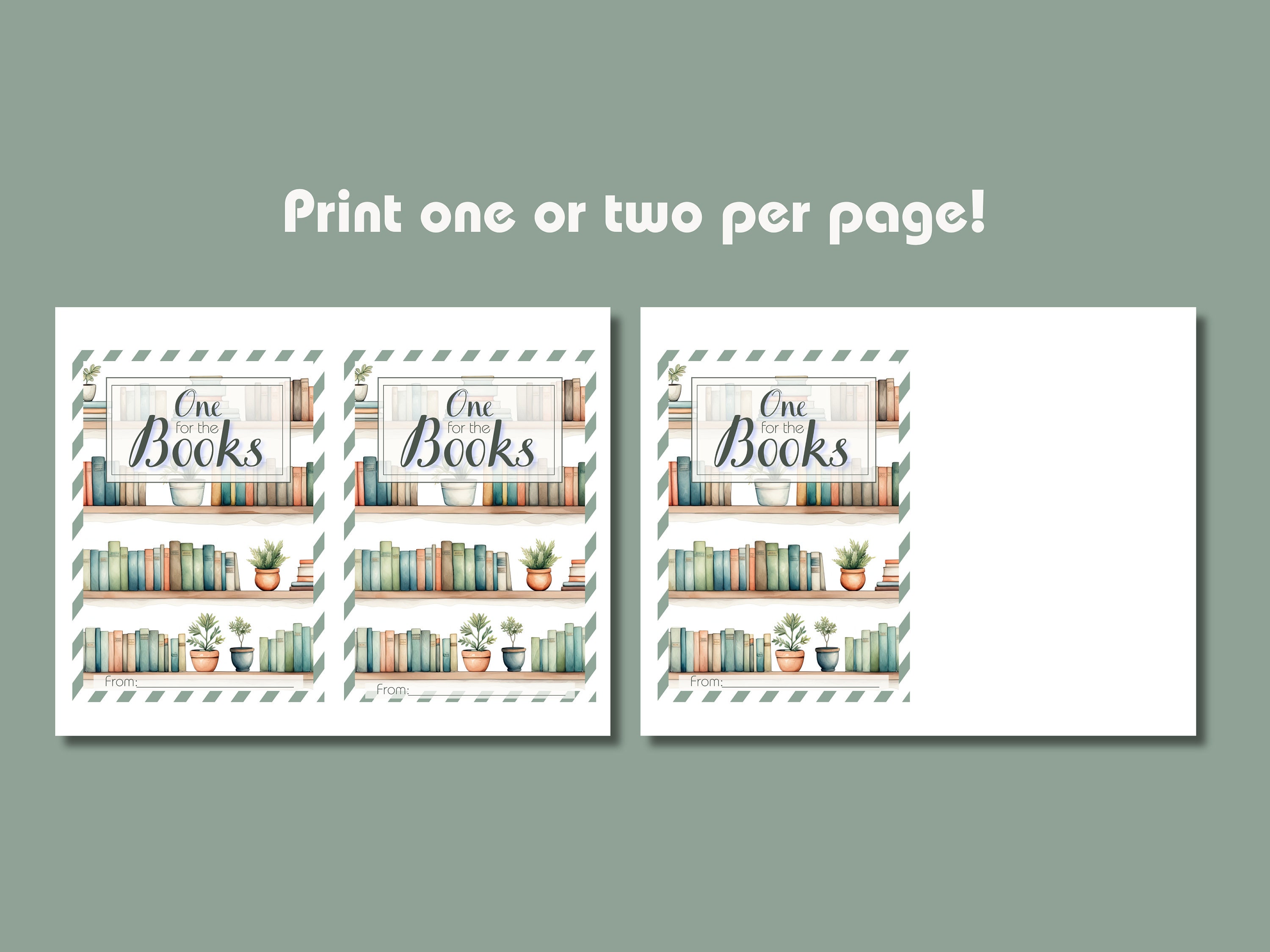 Gift Card Holder Teacher Appreciation Gift Card Holder Book Lover ...