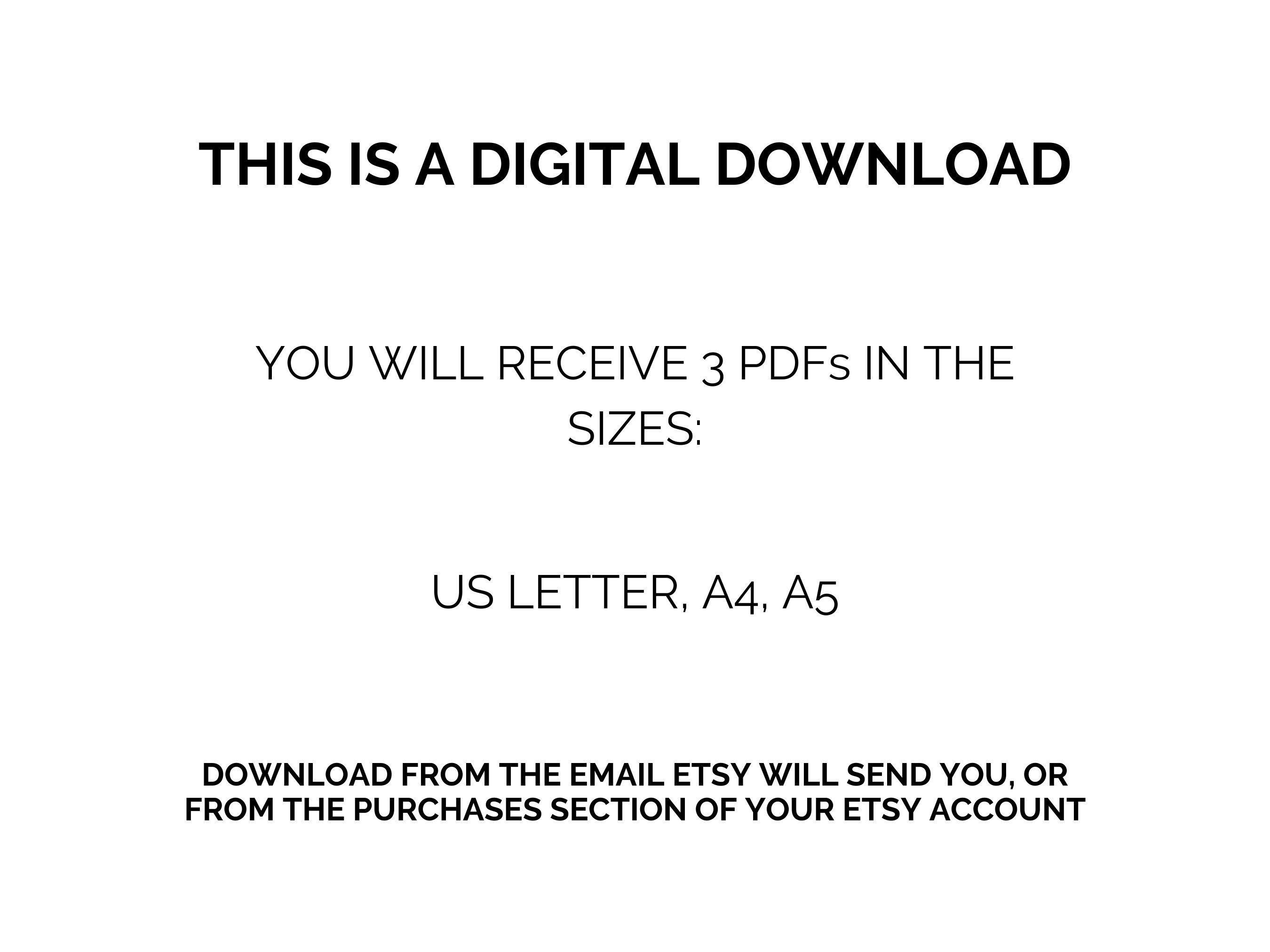 Getting Things Done Planner: GTD Planner Inserts Project Planner, Task ...