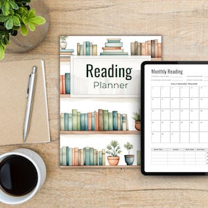 Printable Reading Tracker | Reading Journal | Reading Log | Book ...