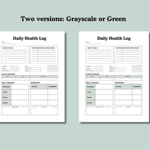 Printable Caregiver Logbook: Daily Task Checklist & Medical Tracker ...