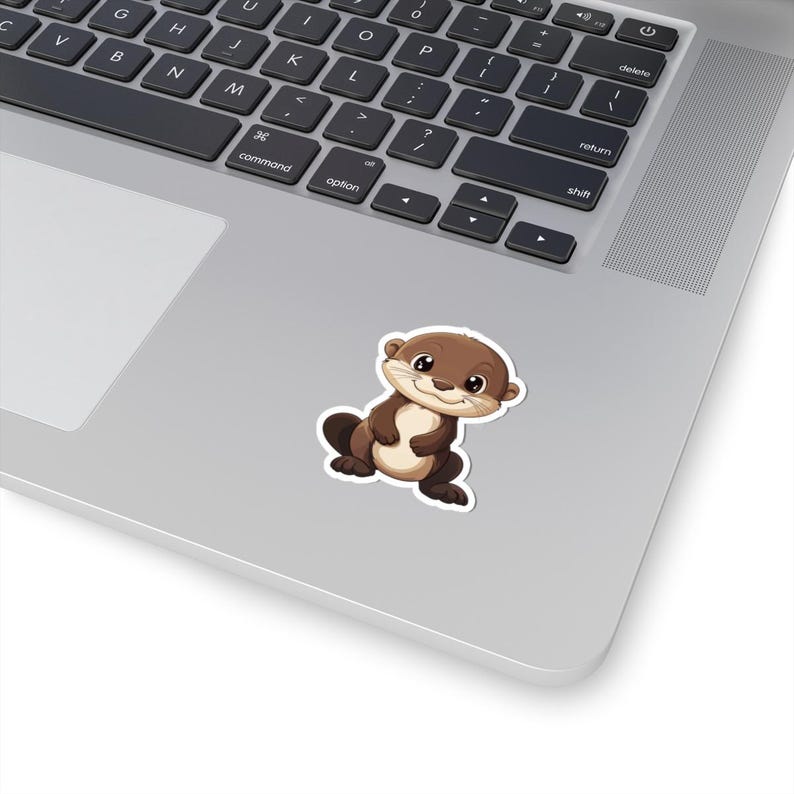 Otter Vinyl Sticker - Etsy