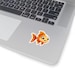 Goldfish Vinyl Sticker - Etsy