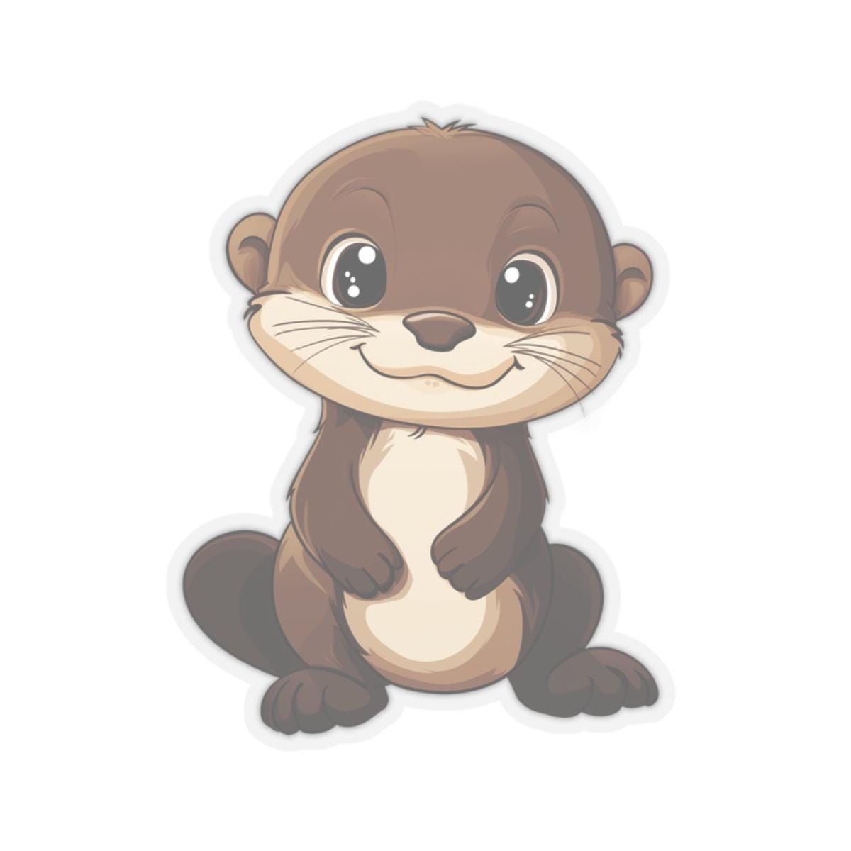 Otter Vinyl Sticker - Etsy