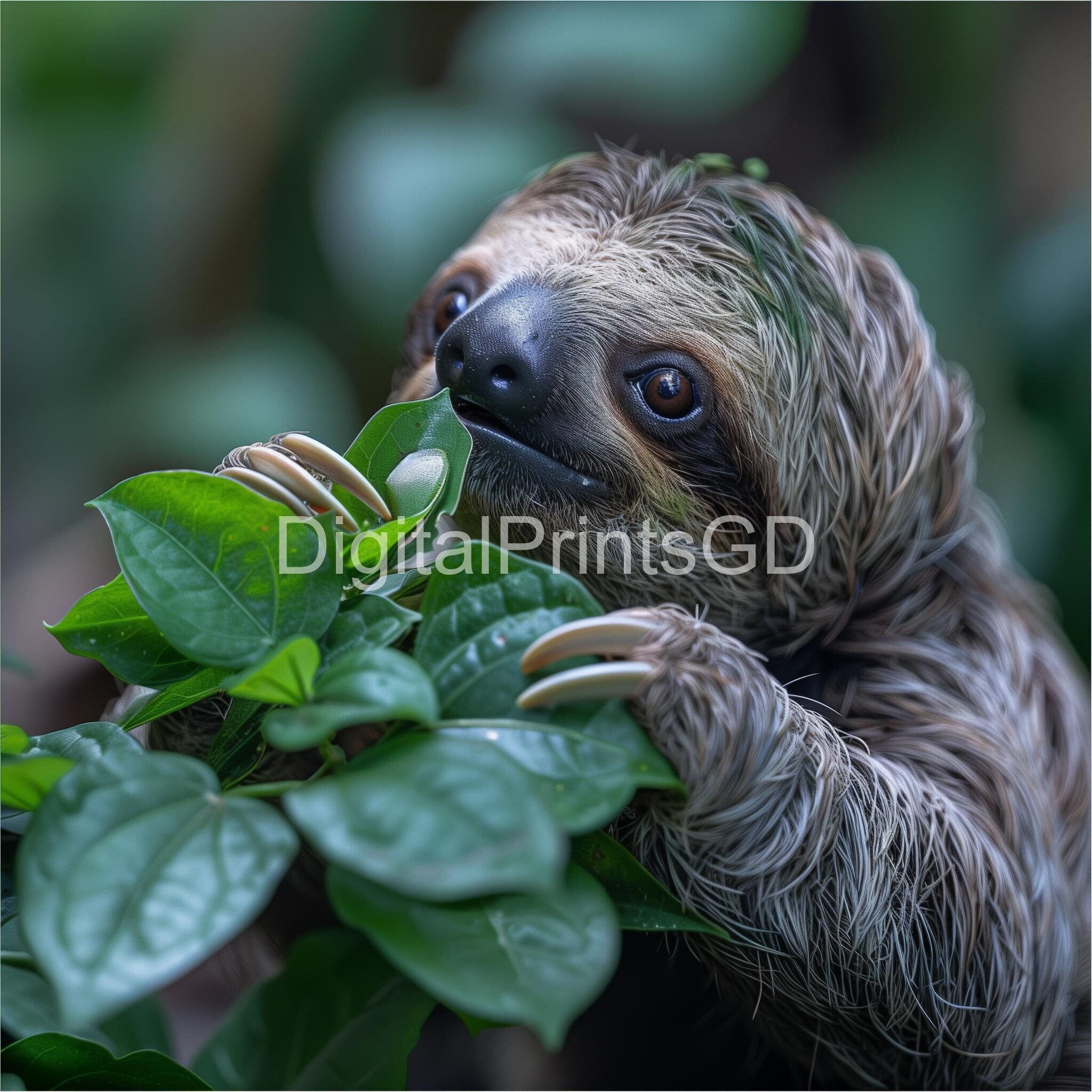 Pygmy Sloth, Endangered Species,sloth Portrait,mangrove Dweller ...