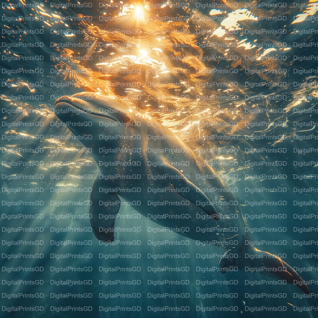 Dolphin Rays, Ocean Serenity, Playful Pod,sunlit Dolphin,marine Majesty ...