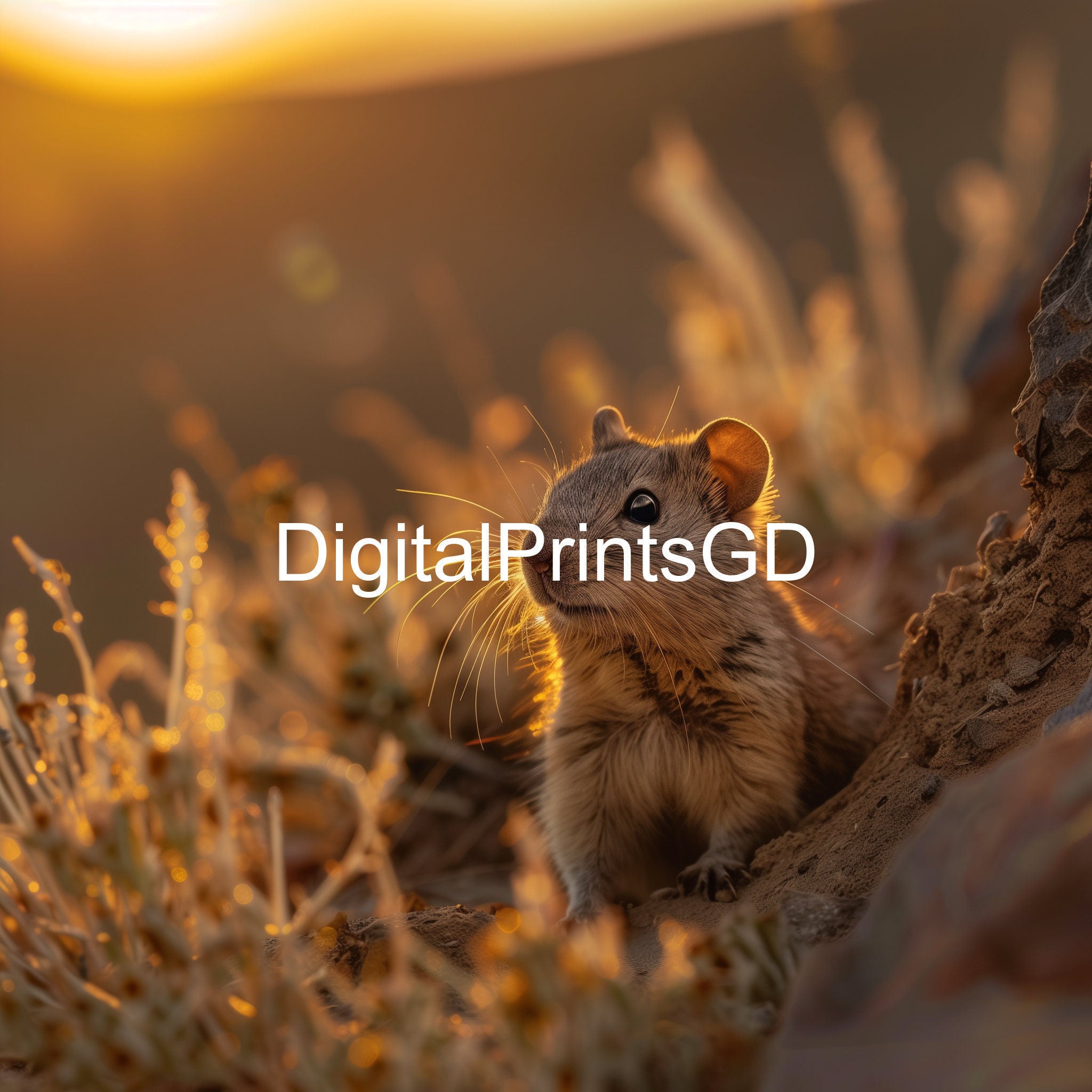 Bolivian Chinchilla Rat Print - Unique Rodent Photography, Bolivian ...