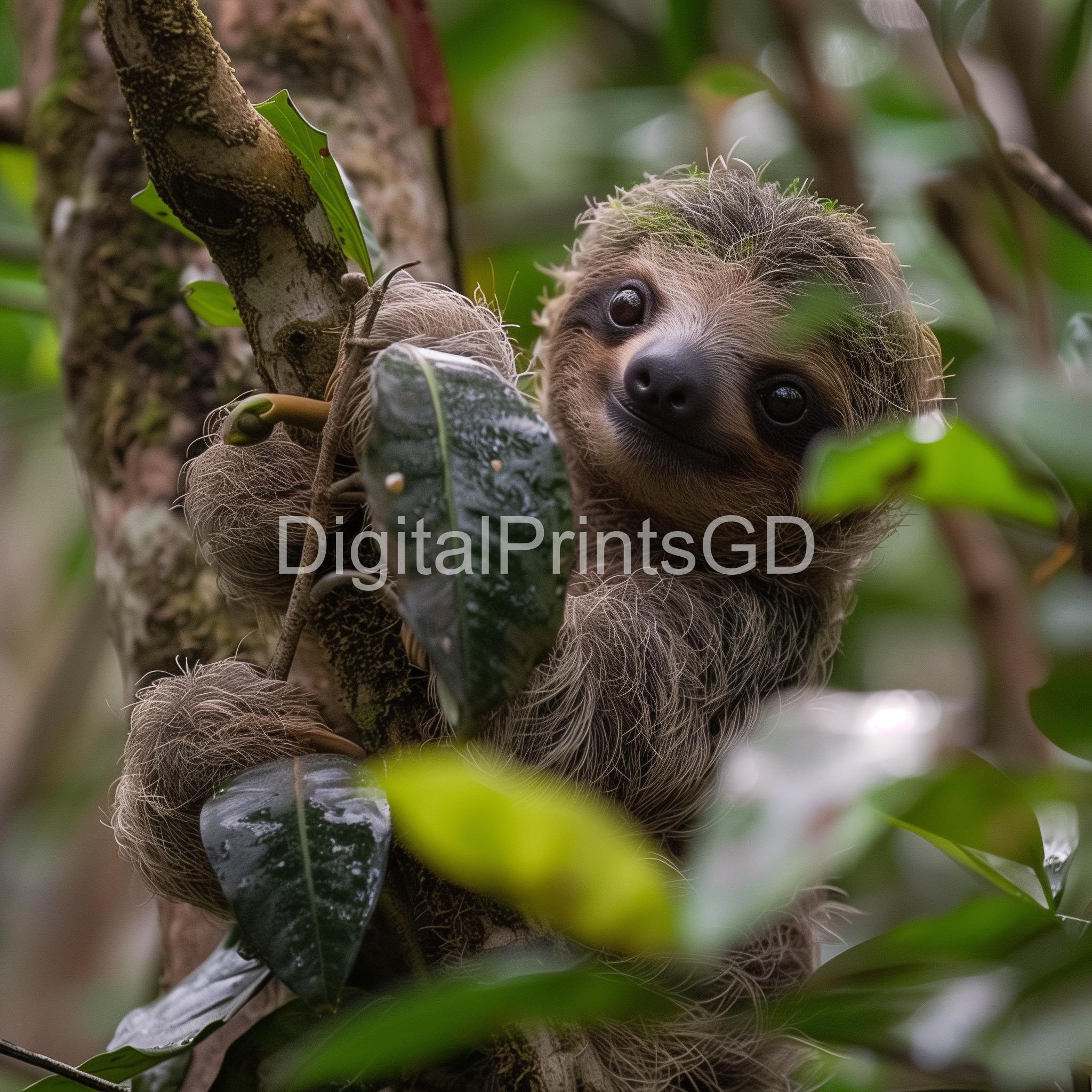 Pygmy Sloth, Endangered Species,sloth Portrait,mangrove Dweller ...