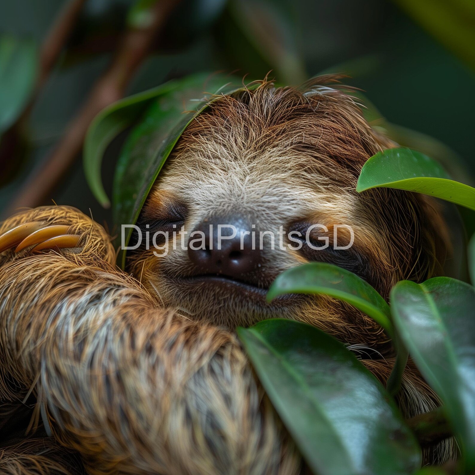 Pygmy Sloth, Endangered Species,sloth Portrait,mangrove Dweller ...