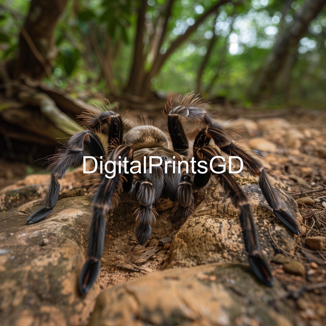 Hispaniolan Giant Tarantula Photo: Exotic Spider Art Print - Etsy