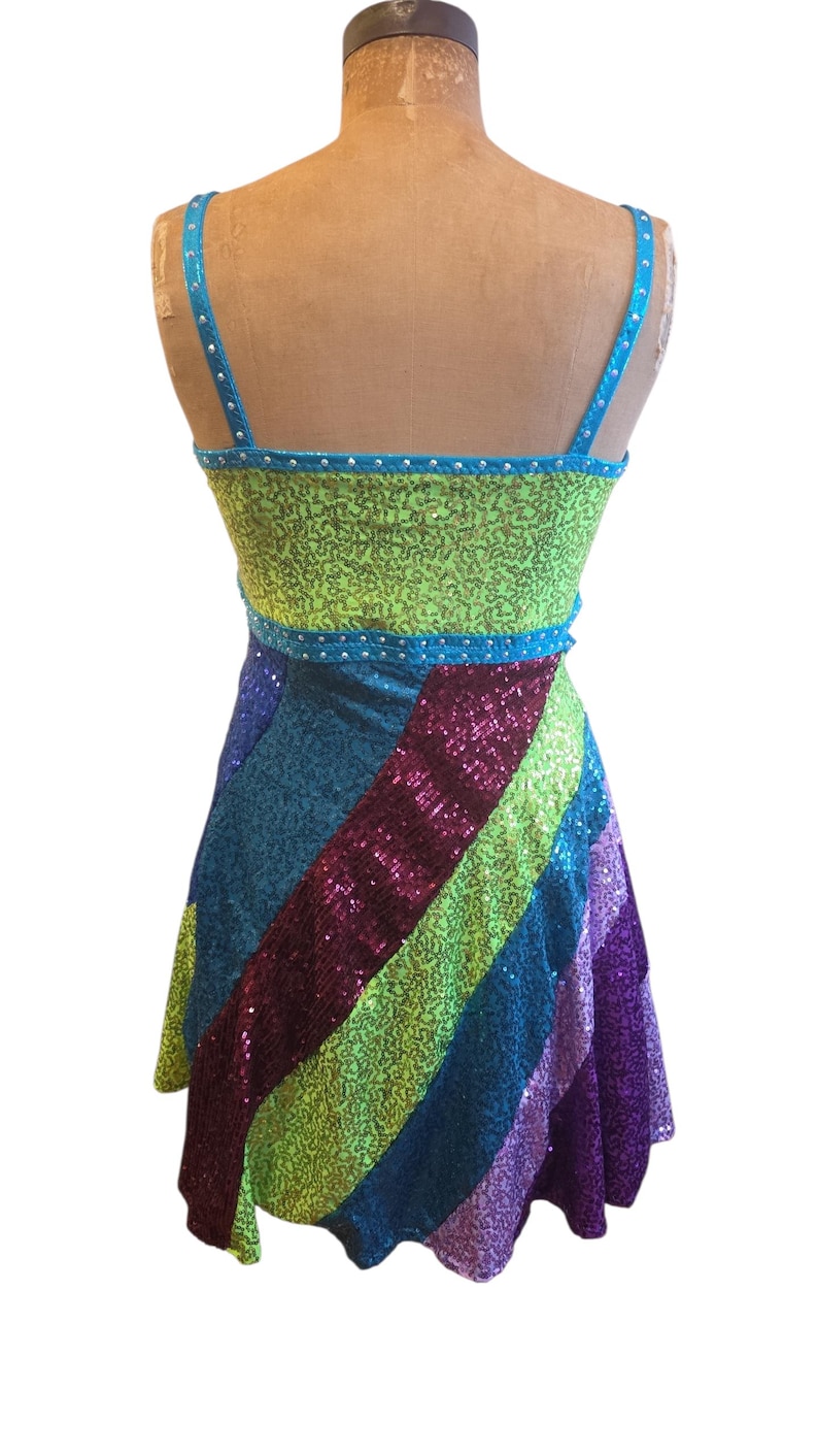 Jenna Rink Dress: 13 Going on 30 Inspired, Swarovski Rhinestone Sequin ...