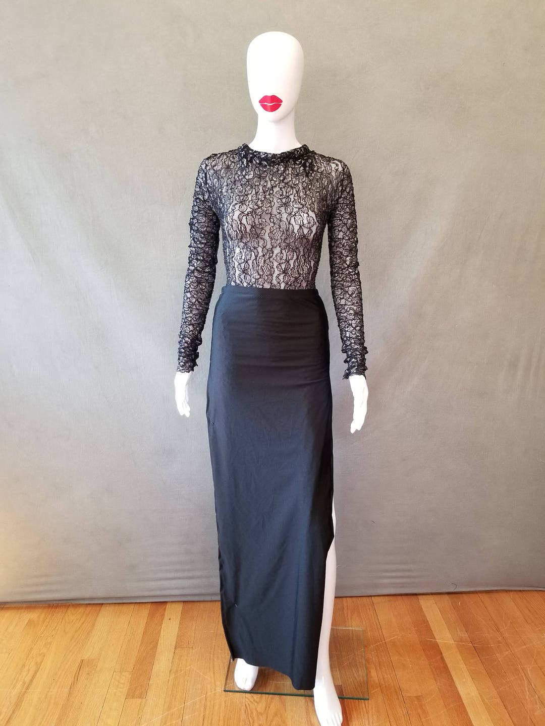 MADE TO ORDER Madonna Vogue Inspired Lace Top With Corset-like Lace up ...