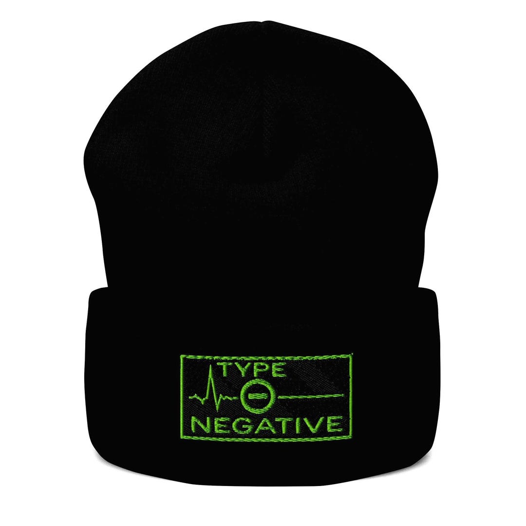 Peter Steele Beanie Type O Negative Embroidered Hat - Etsy