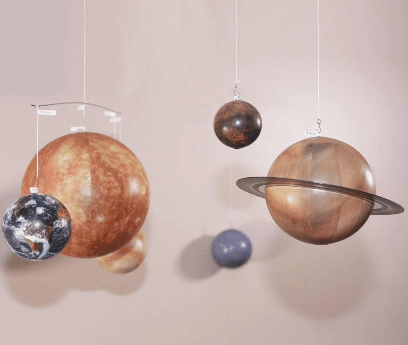 Solar System Planet Mobile Ceiling Decor, Nursery Decor - Etsy