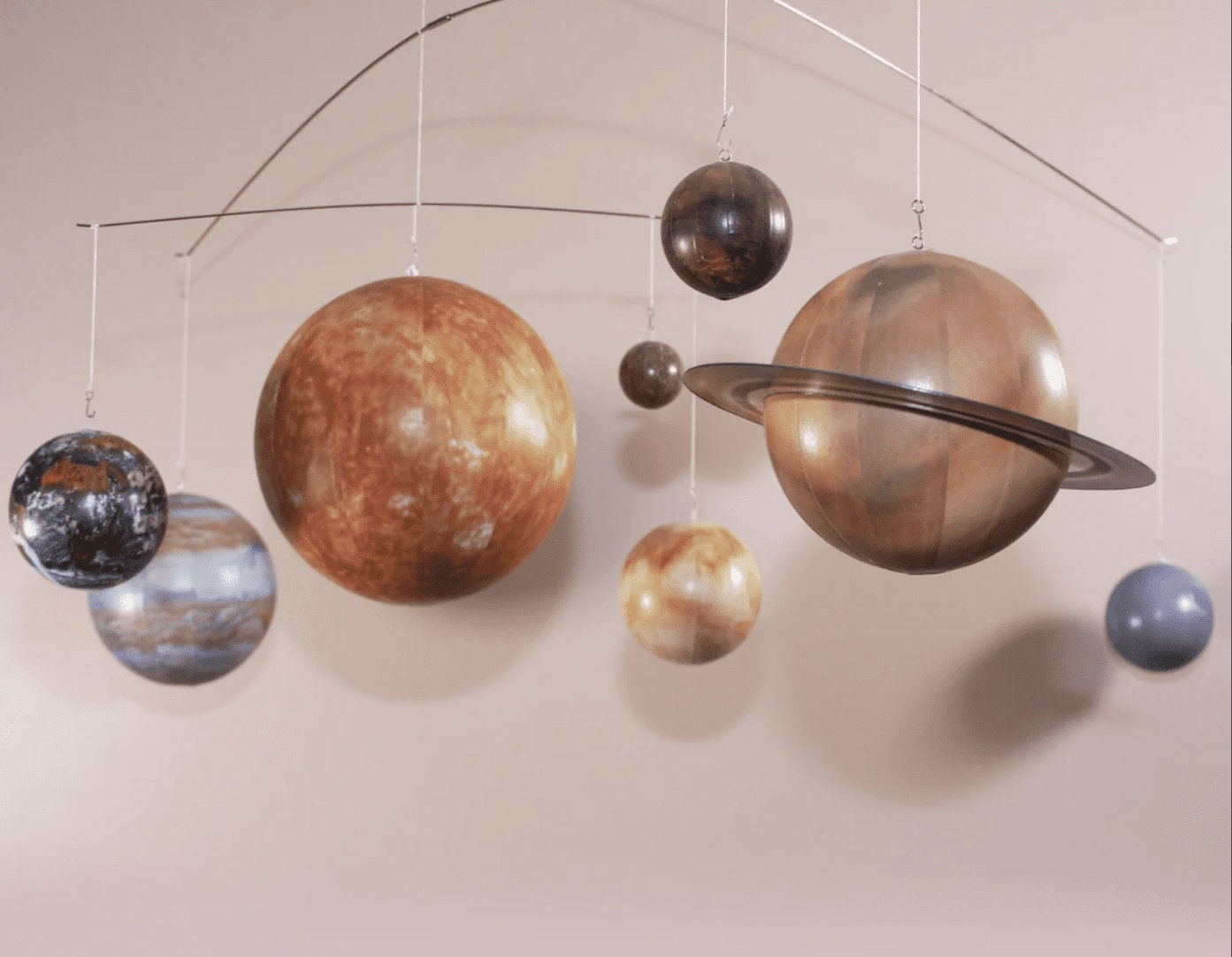 Solar System Planet Mobile Ceiling Decor, Nursery Decor - Etsy