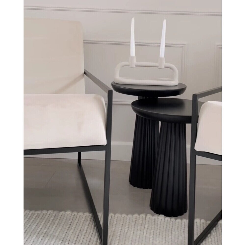 Mushroom Side Table, Handmade Natural Wood End Table, Home Design - Etsy