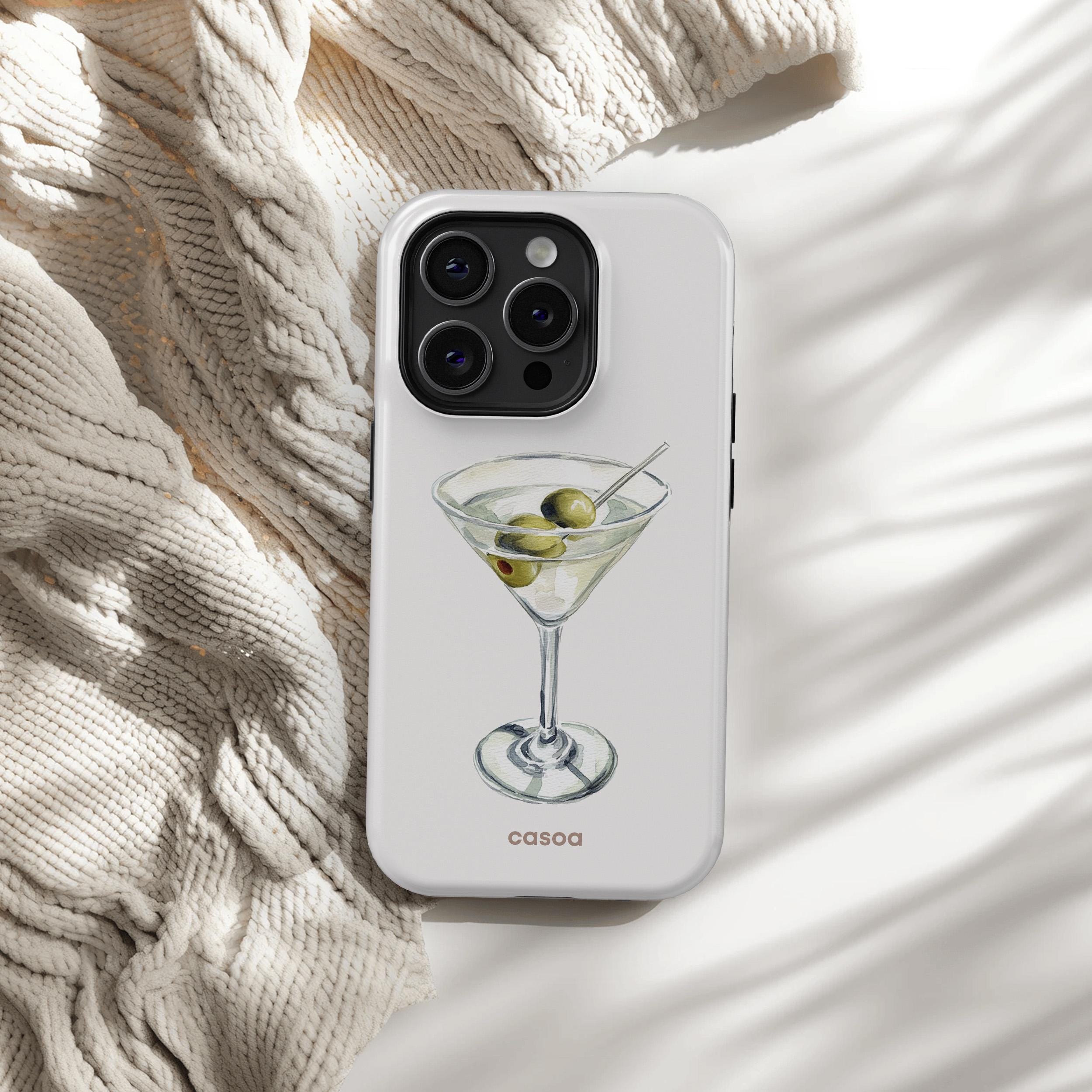 Y2K Dirty Martini Phone Case, Preppy Olive Cocktail | for iPhone 17 Pro ...