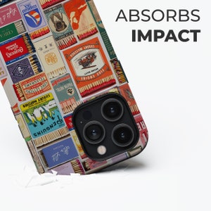 VINTAGE RETRO MATCHBOX Collage Phone Case, Coquette | for iPhone 17 16 ...