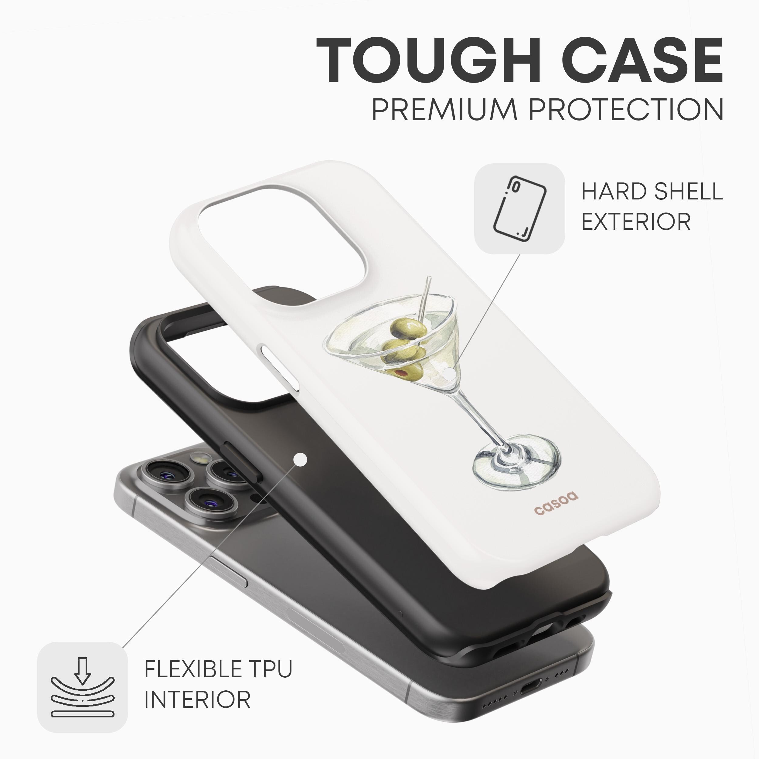 Y2K Dirty Martini Phone Case, Preppy Olive Cocktail | for iPhone 17 Pro ...