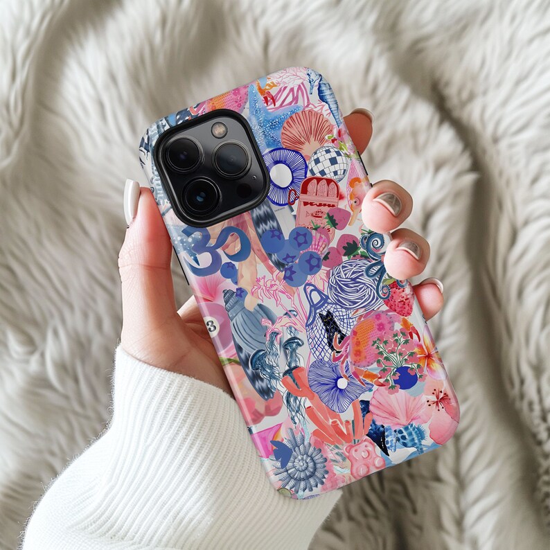 CUTE COQUETTE AESTHETIC Collage Phone Case iPhone 15 14 13 12 Pro Max ...