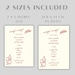 Menu + Place Card Template | Pizza Party Menu | Handwriting Font Hand ...