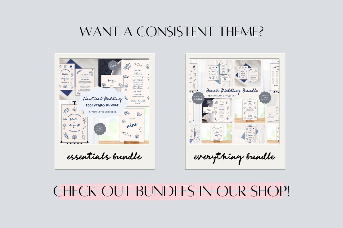 CUSTOM EVENT SIGN Template | Beach Seaside Ocean Coastal Destination ...