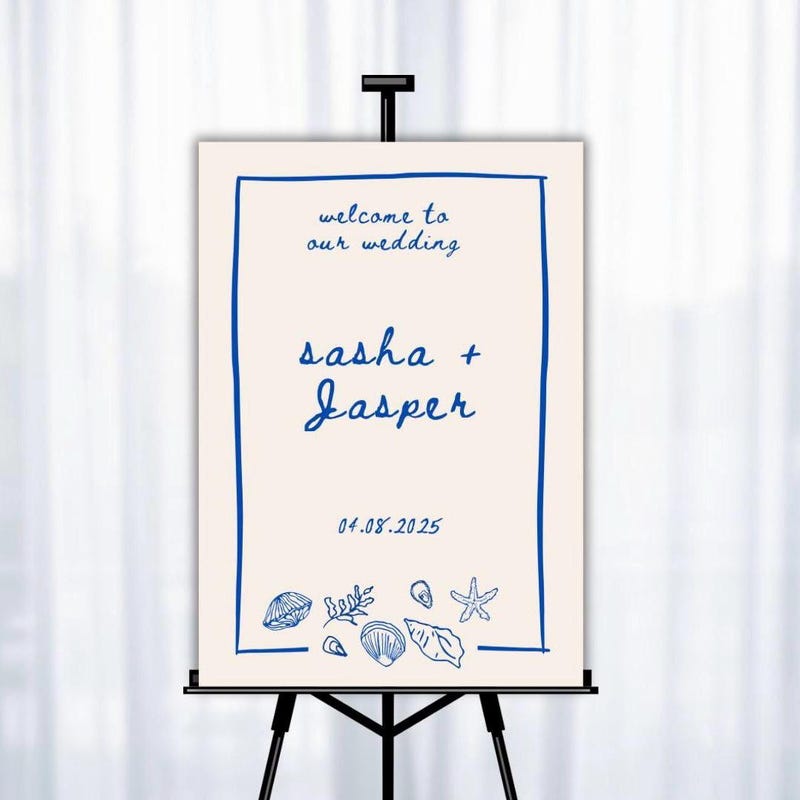 Beachy Welcome Sign - Etsy