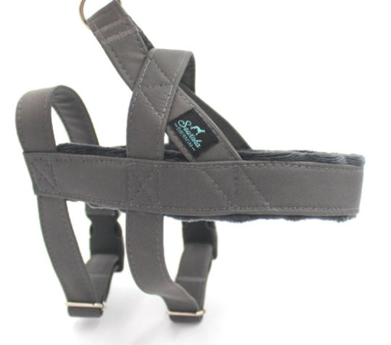 Gray Solid Norway Dog Anti Escape Harness, Triple Harness, Safe Harness ...