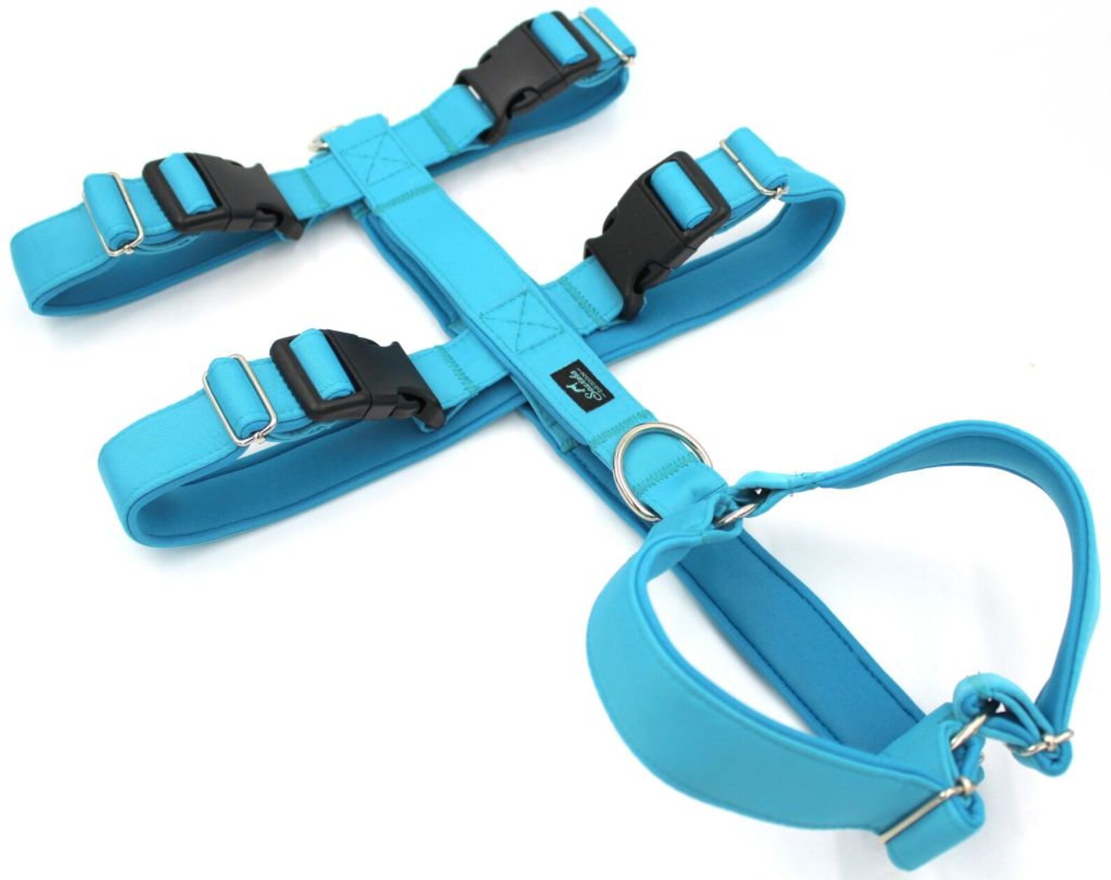Blue Dog Anti Escape Harness, Triple Harness, Safe Harness, Dog Harness ...