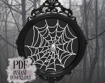 Goth Rainbow Cross Stitch Pattern, PDF, Crochet, Needlepoint ...