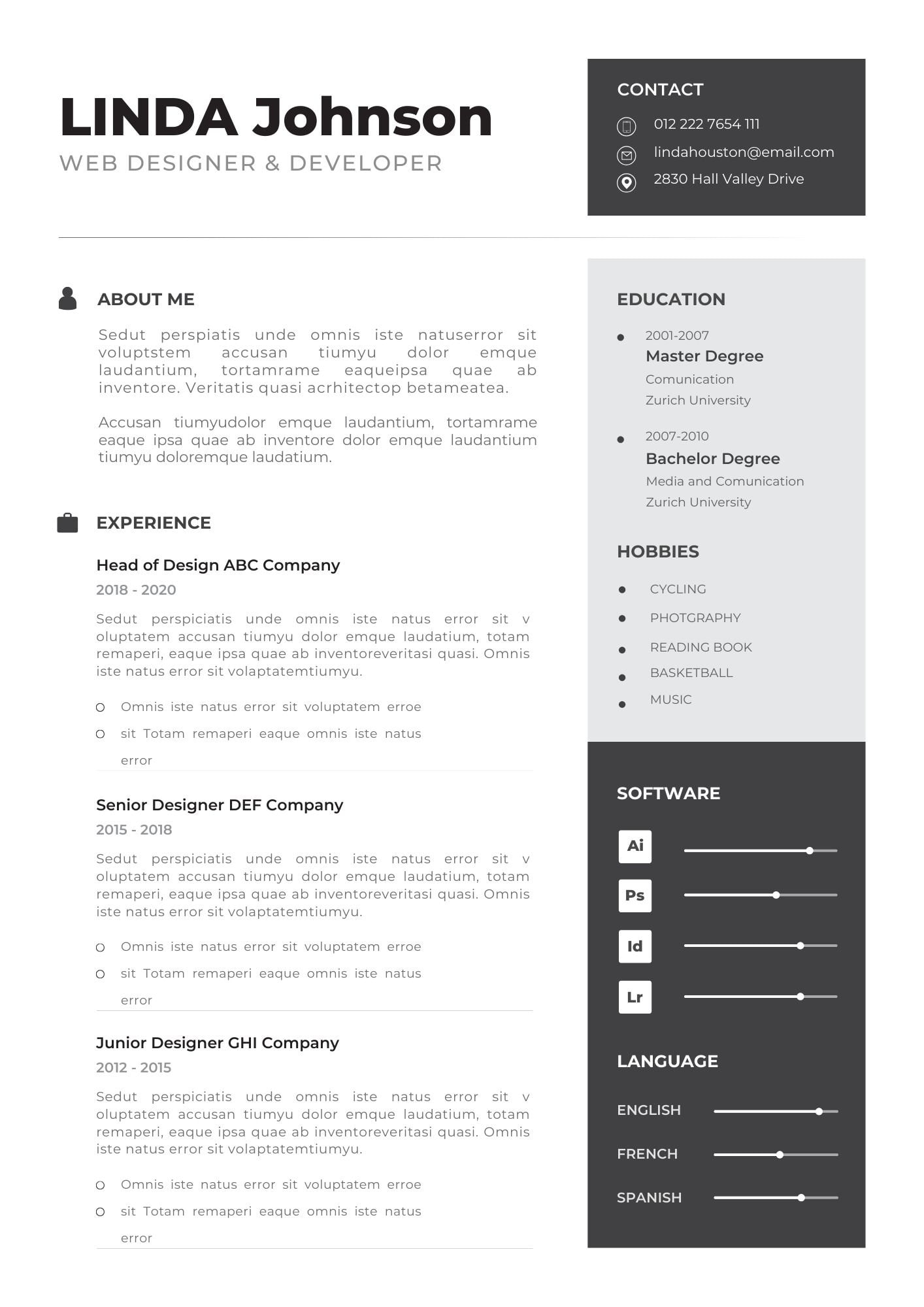 Professional Resume Cover Letter Template Plus 101 Resume Tips Easy-to ...