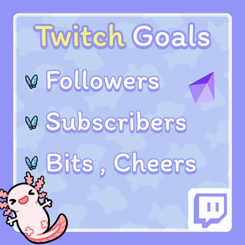 Stream Goal Widget Vertical Nom Nom Goal Widget Fully Customizable ...