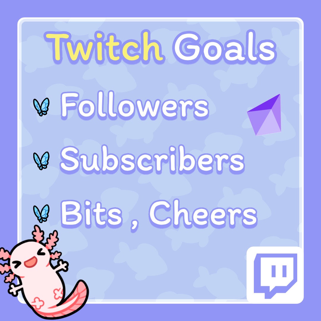 Stream Goal Widget Vertical Nom Nom Goal Widget Fully Customizable ...