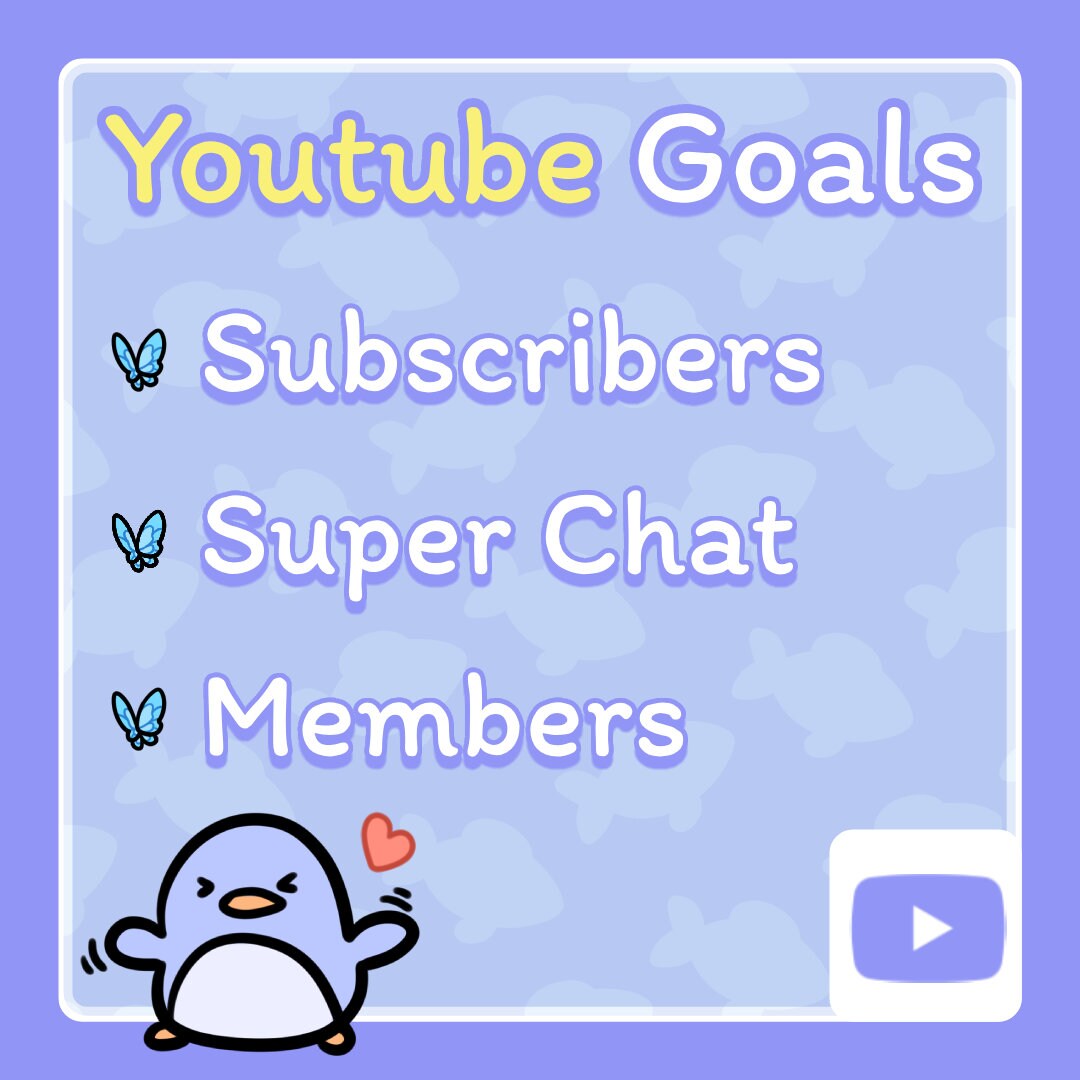 Stream Goal Widget Vertical Nom Nom Goal Widget Fully Customizable ...