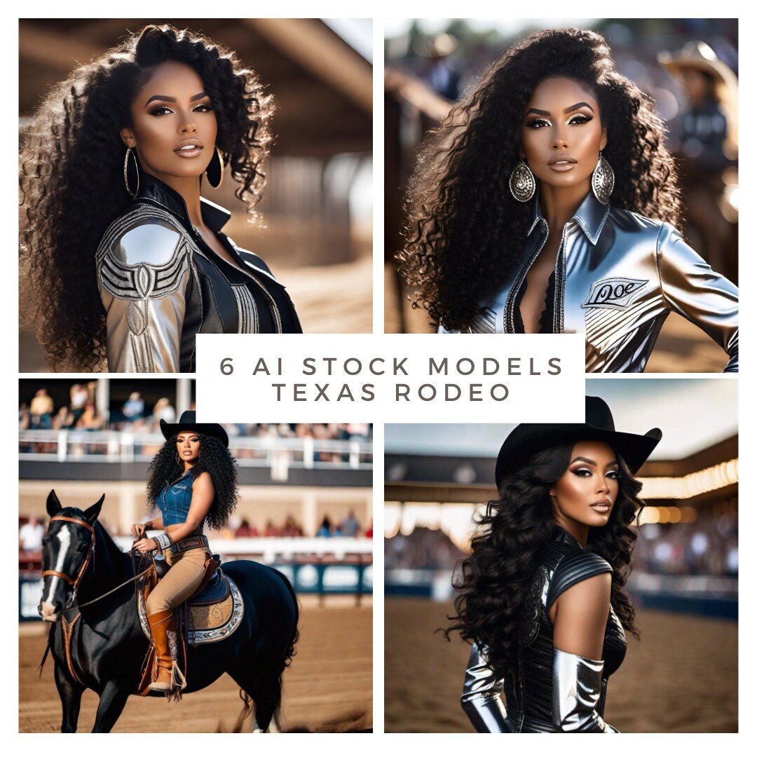 6 African American Stock AI Professional Models | Luxury | Rodeo ...