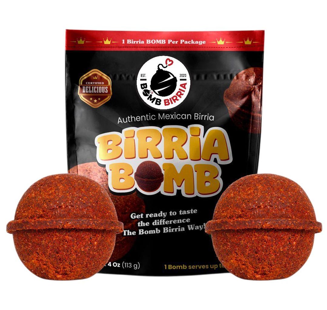 Birria Spice Bombs (2 per Package) Authentic Generational Family Recipe ...