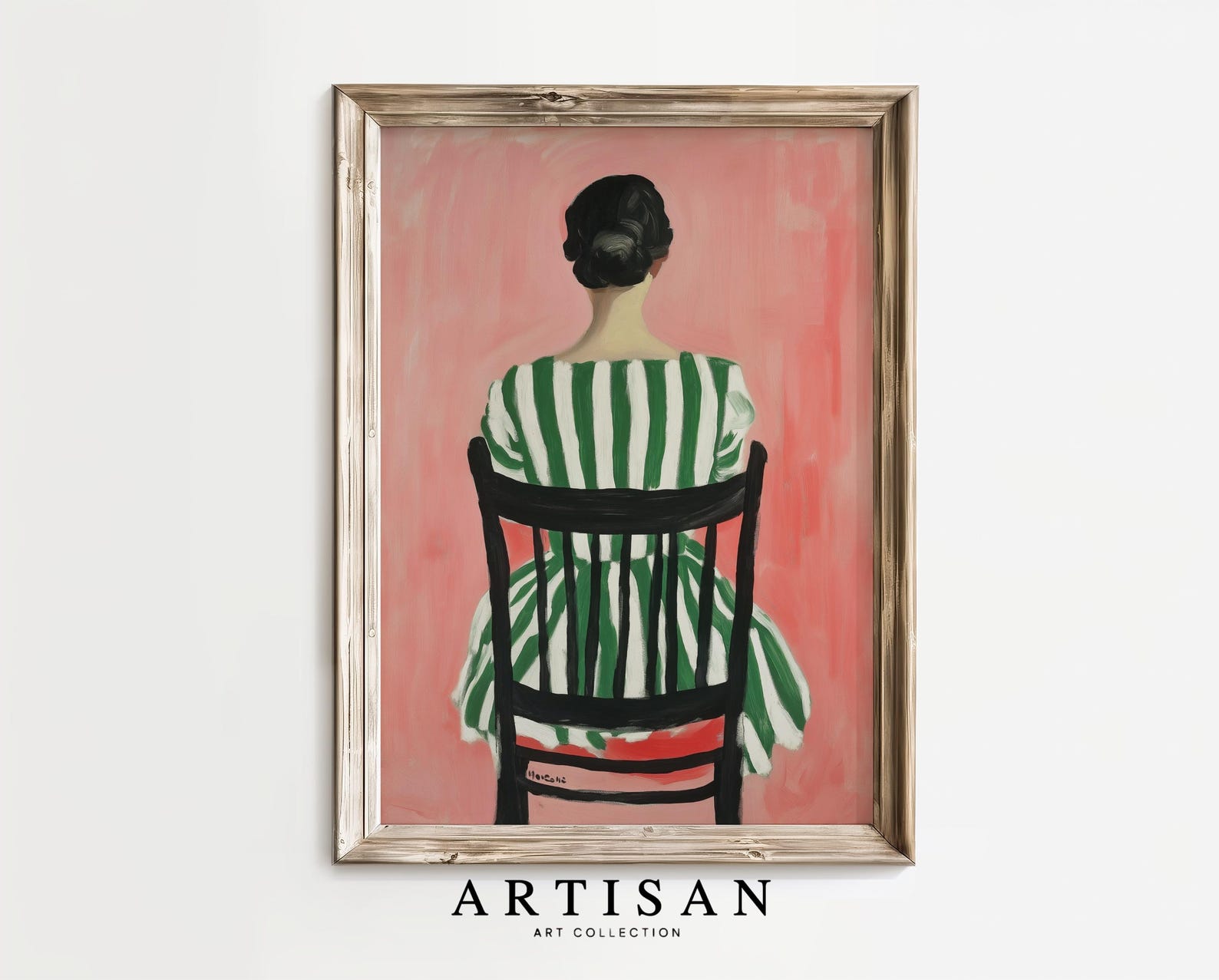 Abstract Woman Sitting Print, Abstract Wall Art, Matisse Inspired ...