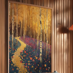 Gustav Klimt Summer Landscape Art, Abstract Painting, Gustav Klimt ...