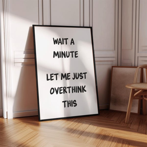 Funny Quote Poster - Etsy