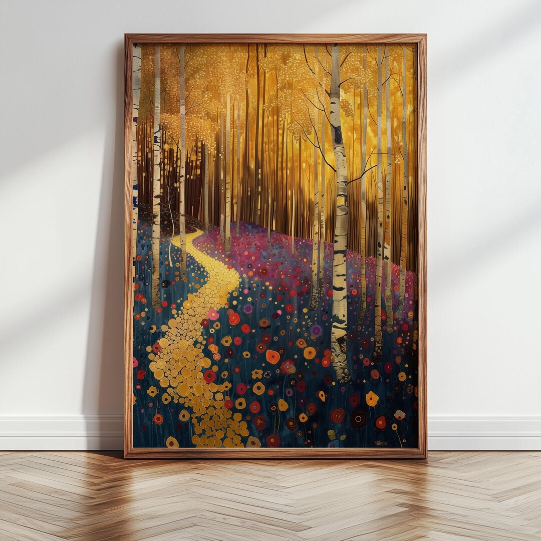 Gustav Klimt Summer Landscape Art, Abstract Painting, Gustav Klimt ...