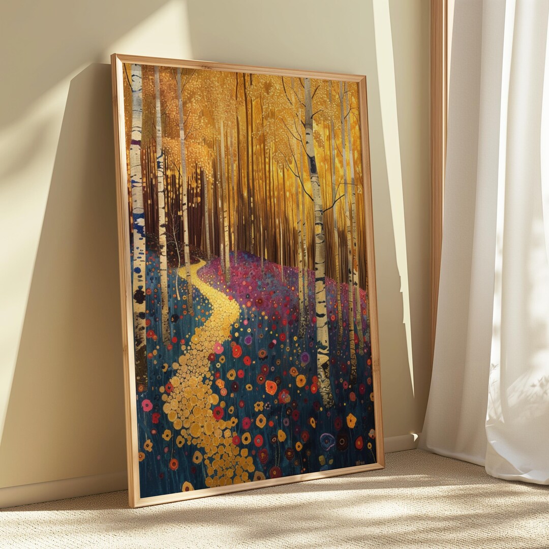 Gustav Klimt Summer Landscape Art, Abstract Painting, Gustav Klimt ...