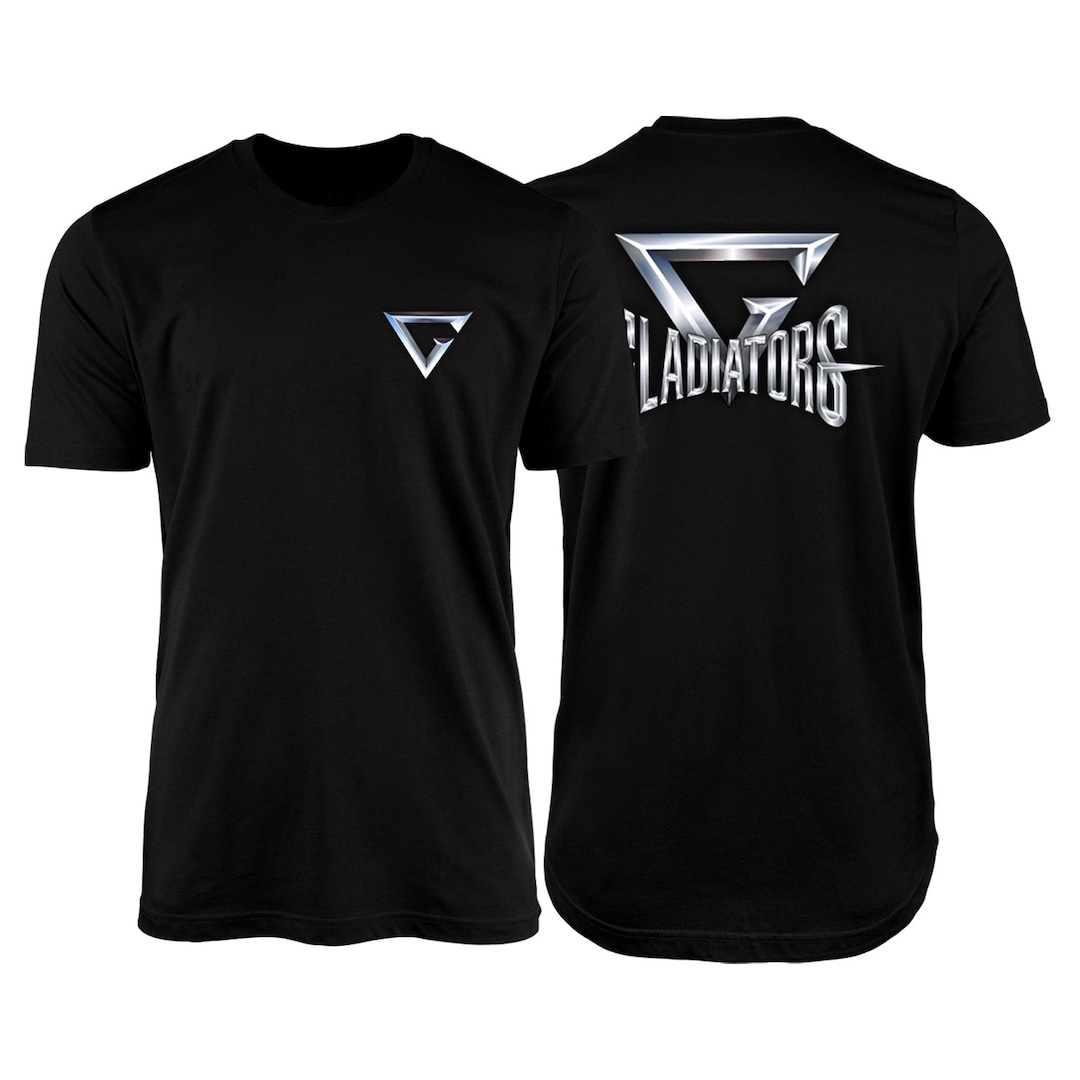 Gladiators T-shirt Tee Top - Front and Back - Adult and Kids Sizes - 90 ...