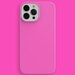 HOT PINK iPhone Case Matte Pink iPhone 14 Case Bright Pink iPhone 15 ...