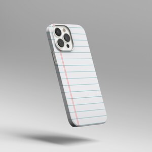 BACK TO SCHOOL Cute Notebook Paper iPhone Case Notebook Paper iPhone 15 ...